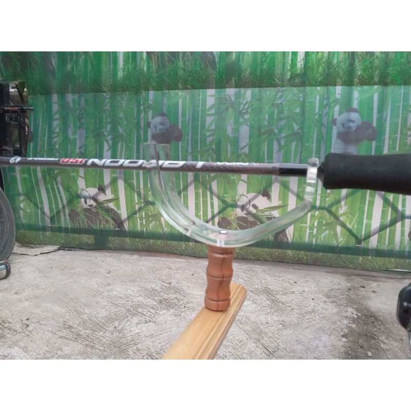 Jual Pion/kanco akrilik dudukan joran Reel timbang alat pancing ...