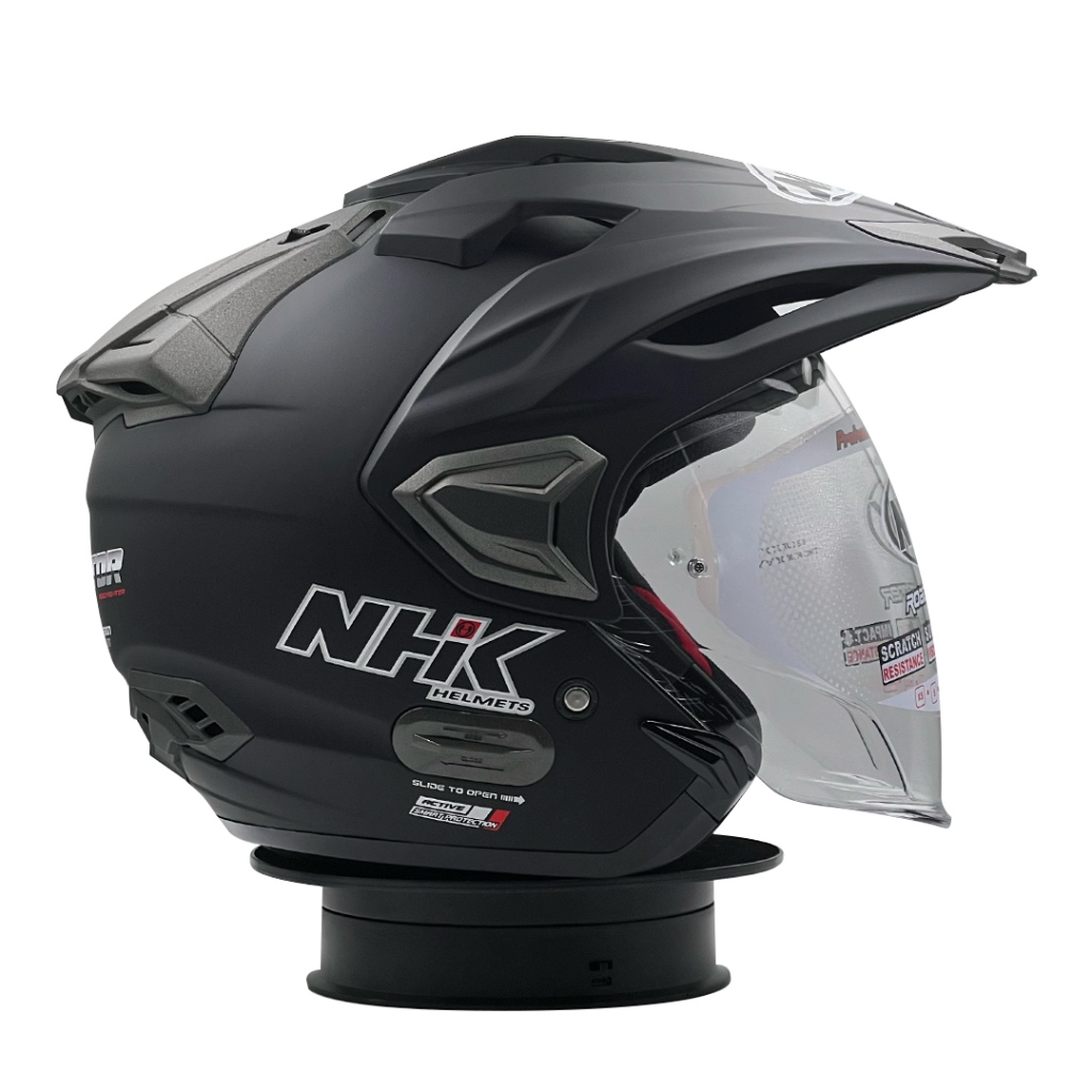 Jual Helm NHK Predator Crypton Solid Black Doff | Shopee Indonesia