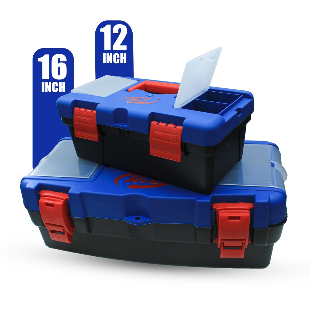 Jual TERMURAH!! Toolbox 12" 18in Kotak Perkakas HNL H&L HL / Tool Box Kit Plastik 12 Inch Tempat ...