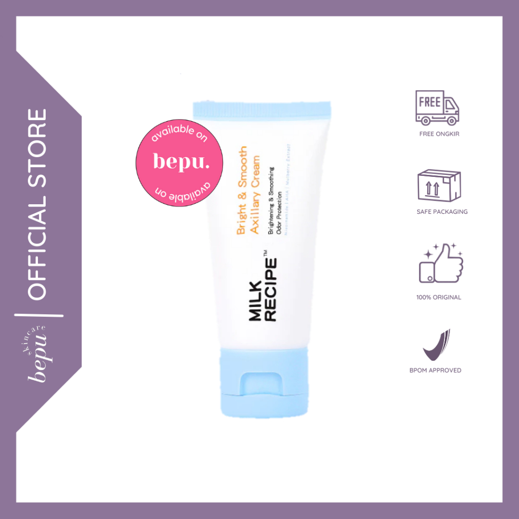 Jual Bepuskincare -Milk Recipe Bright & Smooth Axillary Cream ...