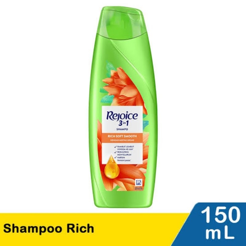 Jual Shampo Rejoice Kemasan Botol Ukuran 150 ML | Shopee Indonesia