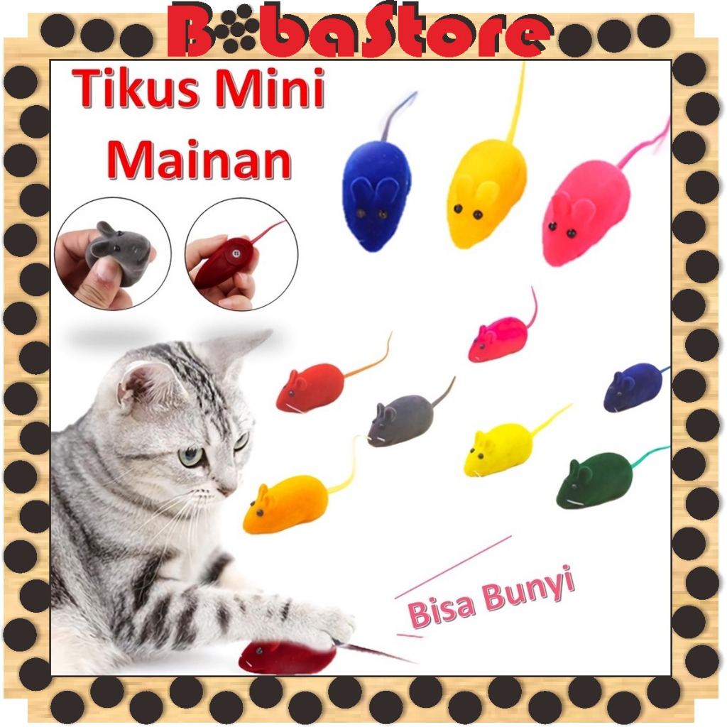 Jual ⭐Bobastore⭐ TIKUS CIT CIT Mainan Tikus Interaktif Mencit Kucing ...