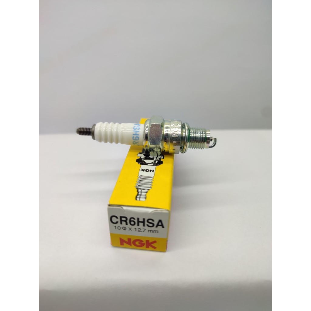 Jual BUSI NGK CR6HSA ORIGINAL MIO J MIO M3 KHUSUS MOTOR INJEKSI DRAT PENDEK | Shopee Indonesia