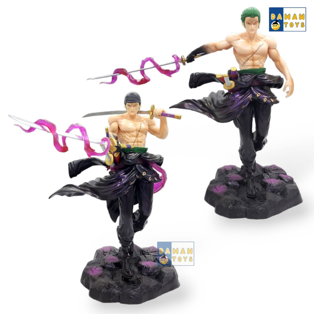 Jual One Piece Zoro Enma Haki Itoryu Action Figure Koleksi | Shopee ...