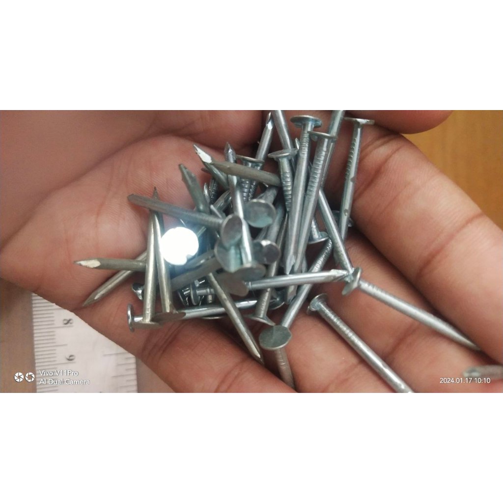 Jual PAKU ANTI KARAT GRC IWI/GRC 2.5 CM ( 1 INCHI x 14 BWG ) PAKU ...