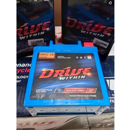 Jual Aki Motor Jupiter motobatt Drive MTX5AL mio sporty, Jupiter Z ...