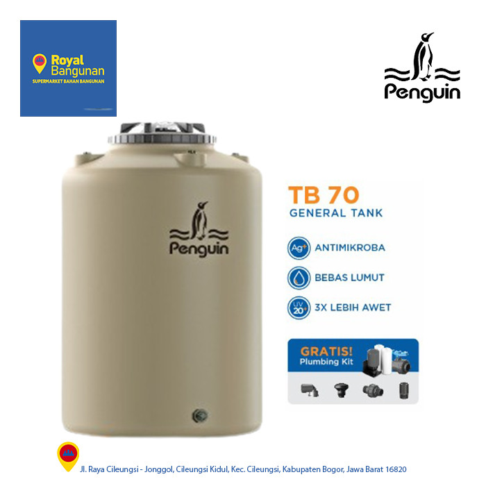 Jual Penguin Tangki | Toren | Tandon Air TB 70 650 liter | Shopee Indonesia