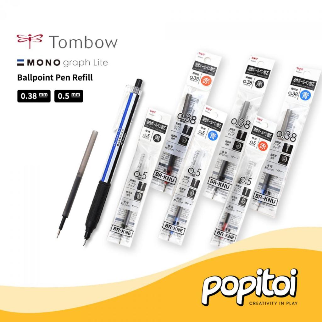 Jual Ballpoint Refill for Tombow Mono Graph Lite Ballpoint Pen 0.38 0.5 ...