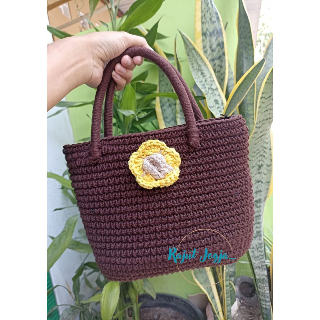 Jual tas rajut , tas jinjing rajut ,tas tenteng rajut, tas tote, tas ...
