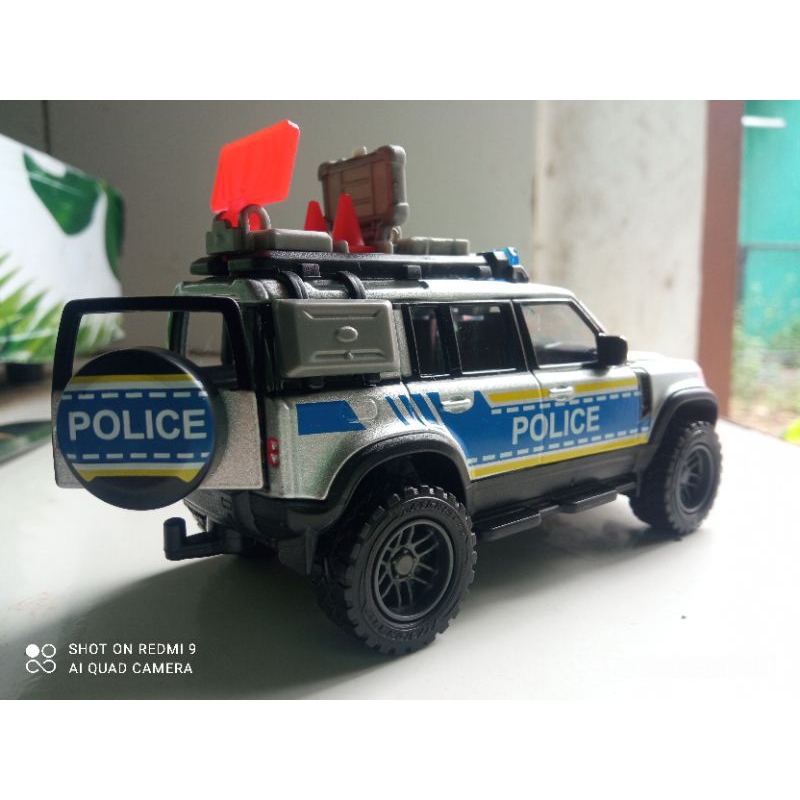 Jual majorette police land rover depender | Shopee Indonesia