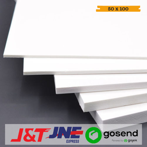 Jual PVC Foamboard / PVC Board 5mm | Uk. 50 X 100 | Shopee Indonesia