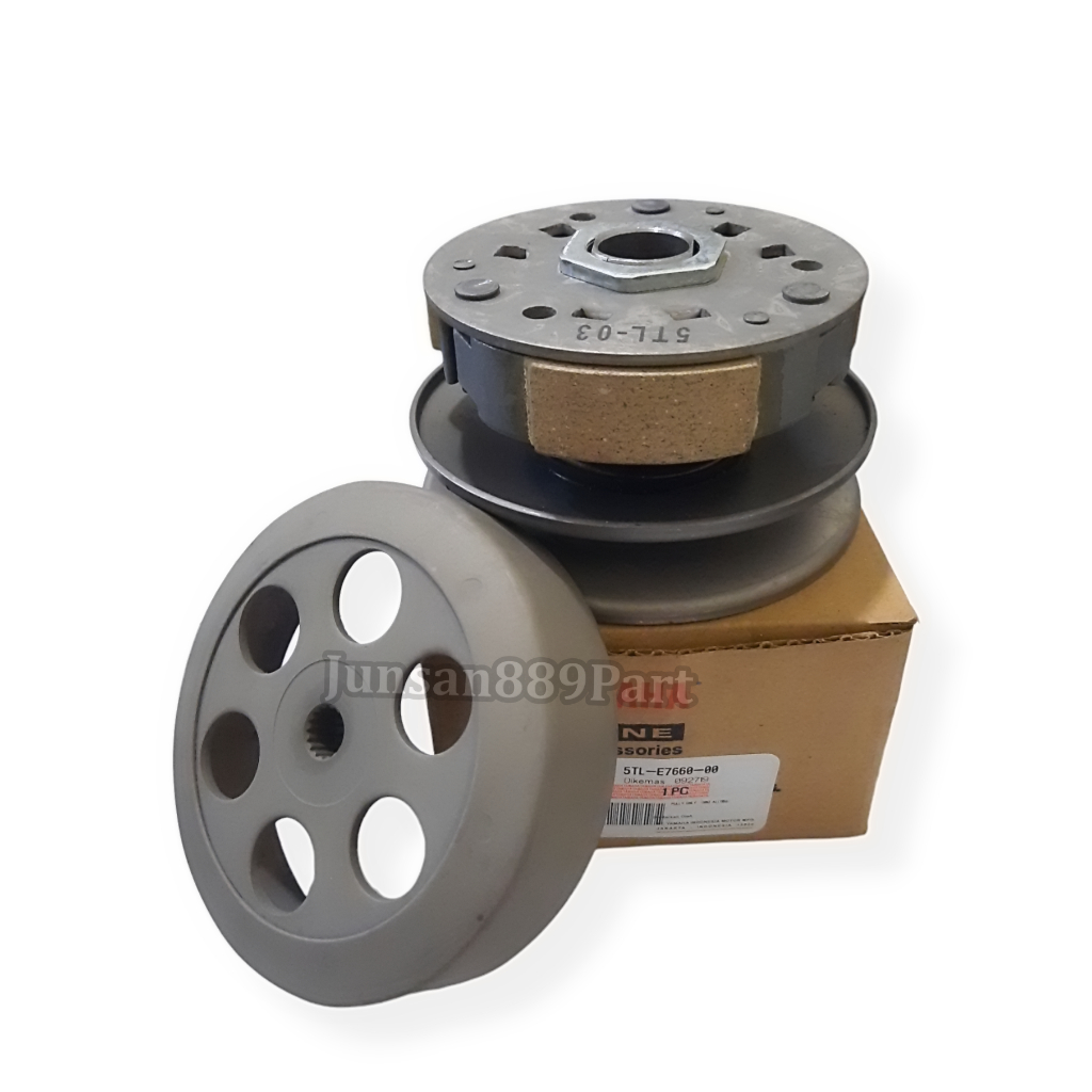 Jual Pully Puli Pulley Set Assy Mio Karbu 5TL | Shopee Indonesia