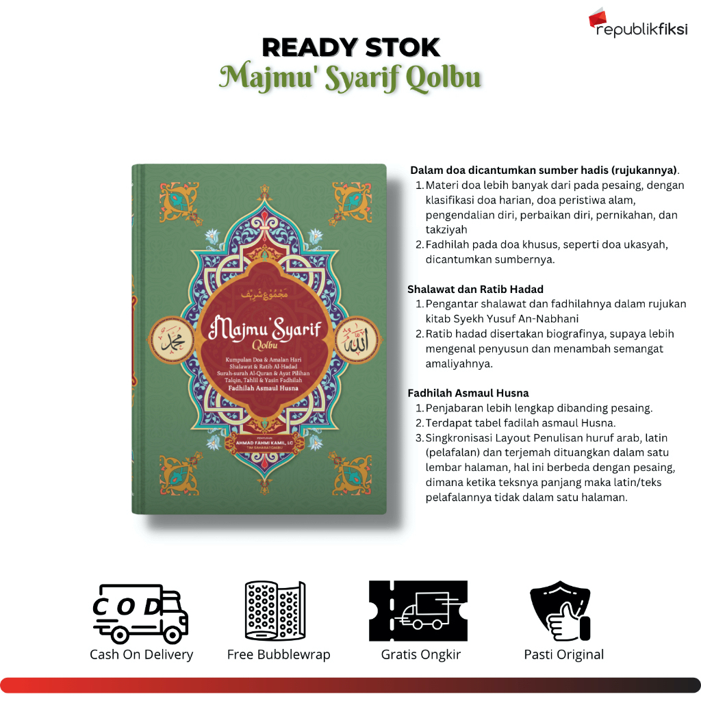 Jual Kitab Majmu' Syarif Qolbu (Hardcover) - Wahyu Qolbu | Shopee Indonesia