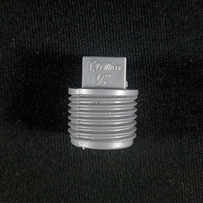 Jual TRILLIUN Sambungan Pipa uPVC Plug Drat Luar TS 1/2 Inci | Shopee ...