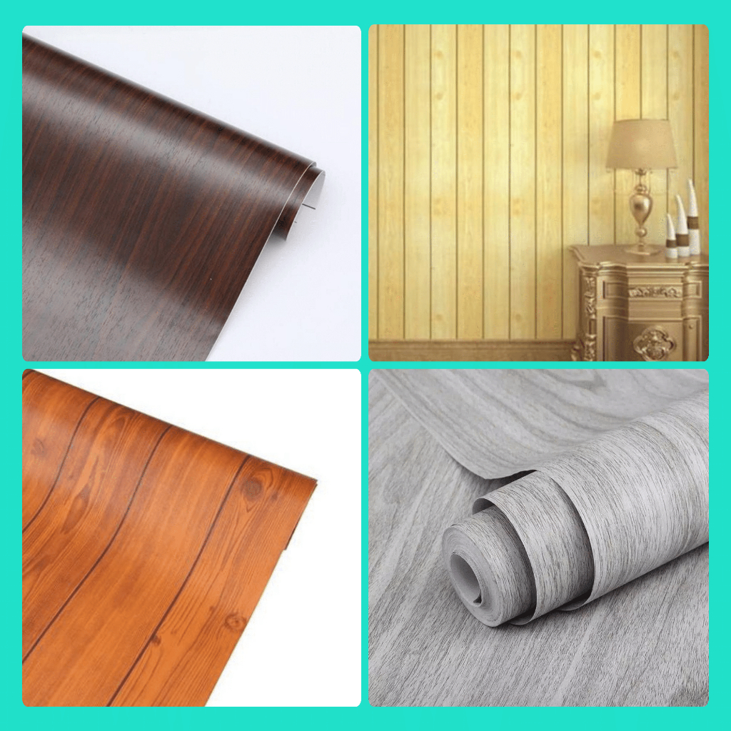 Jual Wallpaper Dinding Kayu Stiker Dinding Kayu Stiker Kayu Walpaper ...