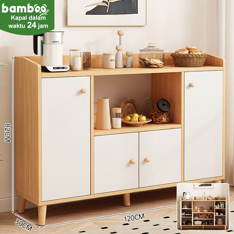 Jual Rak Dapur Lemari Serbaguna Rak Penyimpanan Kabinet Dapur Kitchen ...