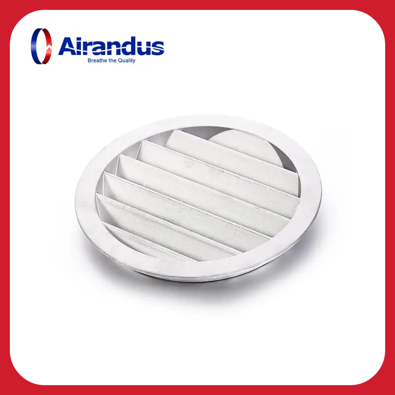 Jual Wall Air Vent Grille Cover Ducting Alumunium Size 6 Inch Ventilasi ...