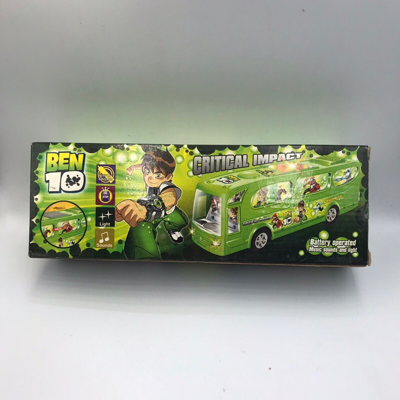 Jual Ben Ten bus with Light and sounds | Shopee Indonesia