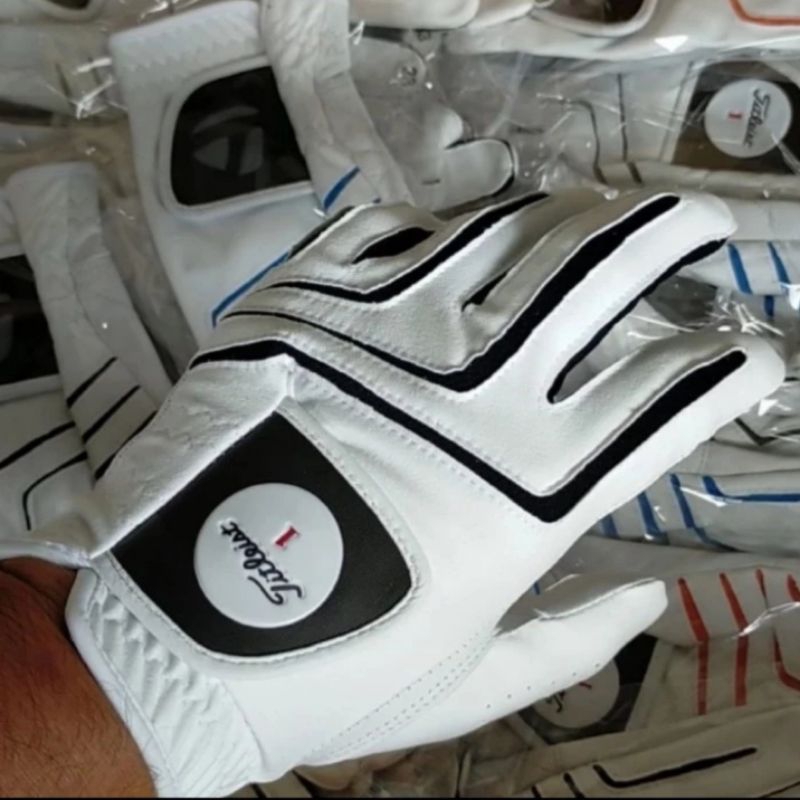 Jual Sarung tangan golf pria promo termurah (glove golf kiri) kombinasi kulit | Shopee Indonesia