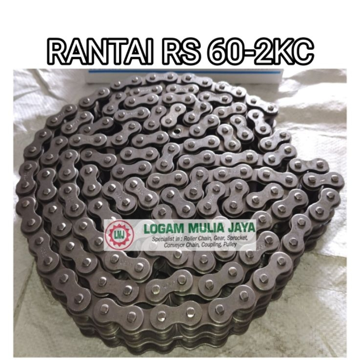 Jual ROLLER CHAIN RS 60 DOUBLE RS 60 X 2R RS-60 RS60-2 RS 60-2R RANTAI TRANSMISI RS 60 | Shopee ...