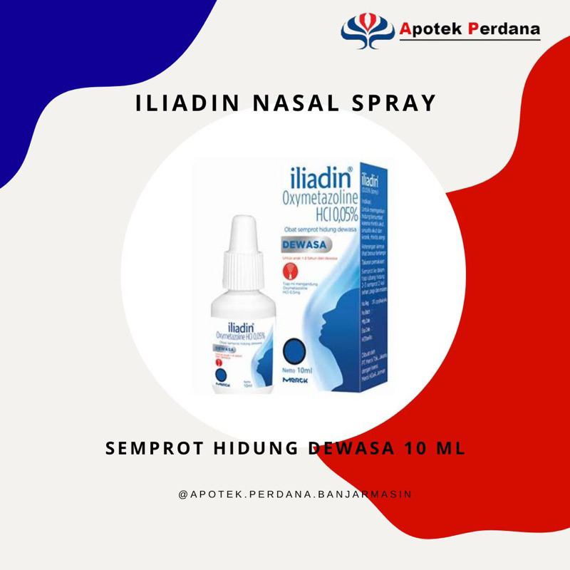 Jual iliadin Nasal Spray Obat Semprot Hidung Dewasa & Anak | Shopee ...