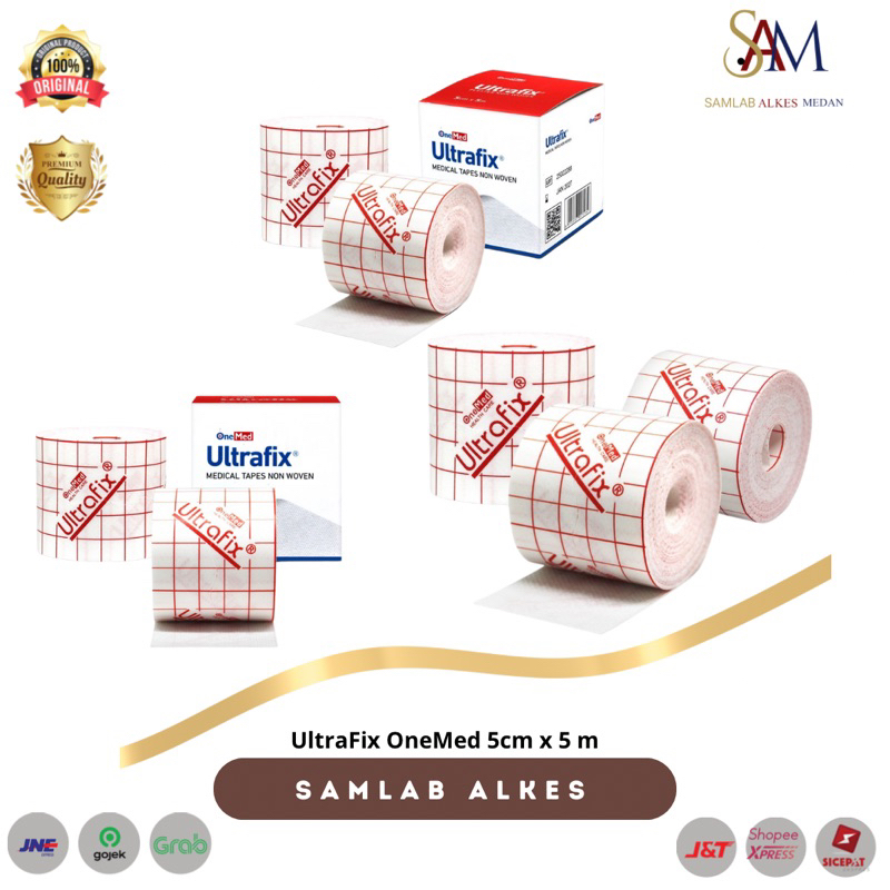 Jual Ultrafix Plester Luka seperti Hypafix 5 cm x 5 m Onemed | Shopee ...