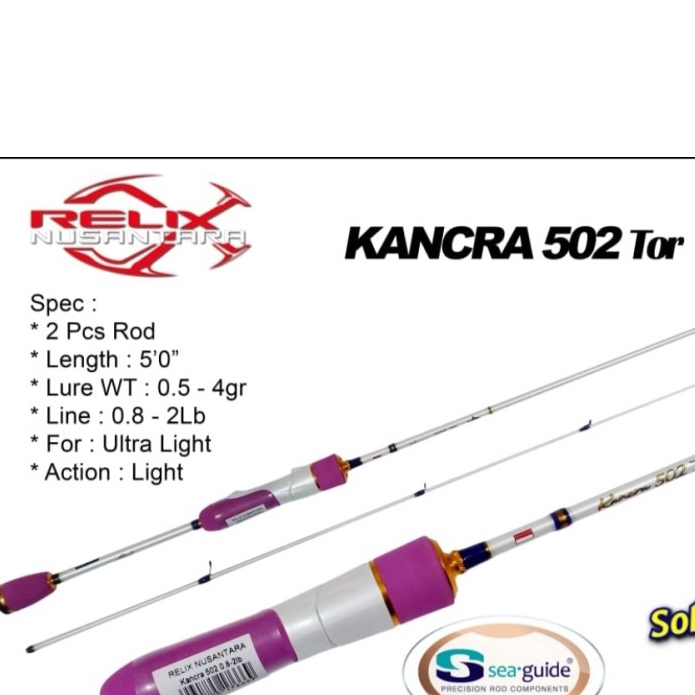 Jual Stick Joran Pancing UL RELIX NUSANTARA KANCRA TOR 502 | Shopee ...