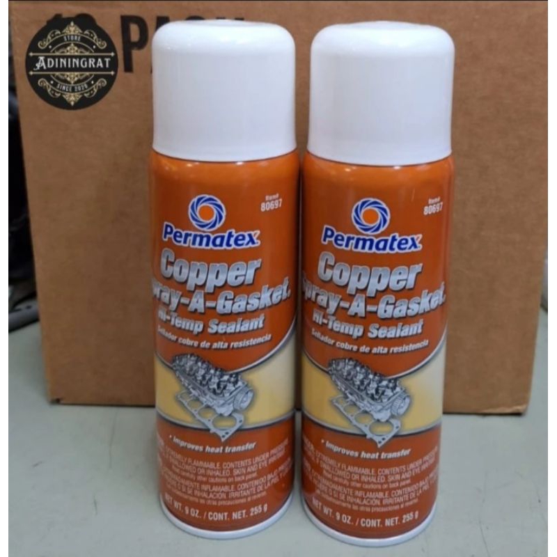 Jual Permatex Cooper Spray Gasket Hitemp Sealant/Lem Gasket Spray ...