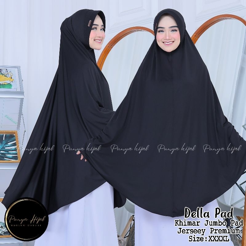 Jual Hijab Khimar Syari Super Jumbo XXXXL Polos Jersey Premium | Shopee Indonesia