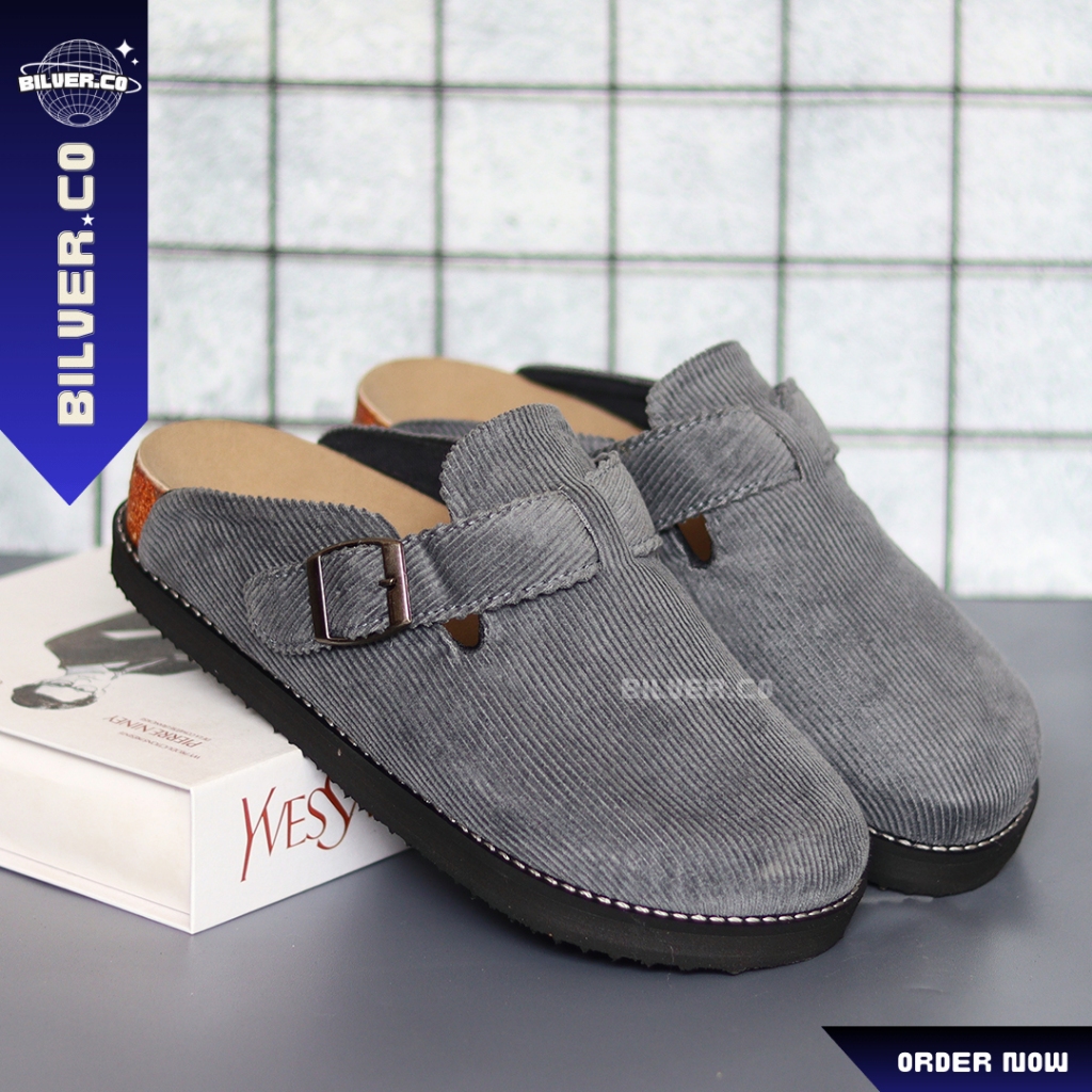 Jual BLV Sepatu Sandal Sendal Pria Slippers Sandal Slop Distro Boston ...