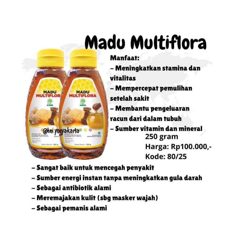 Jual Madu Multiflora Hni | Shopee Indonesia