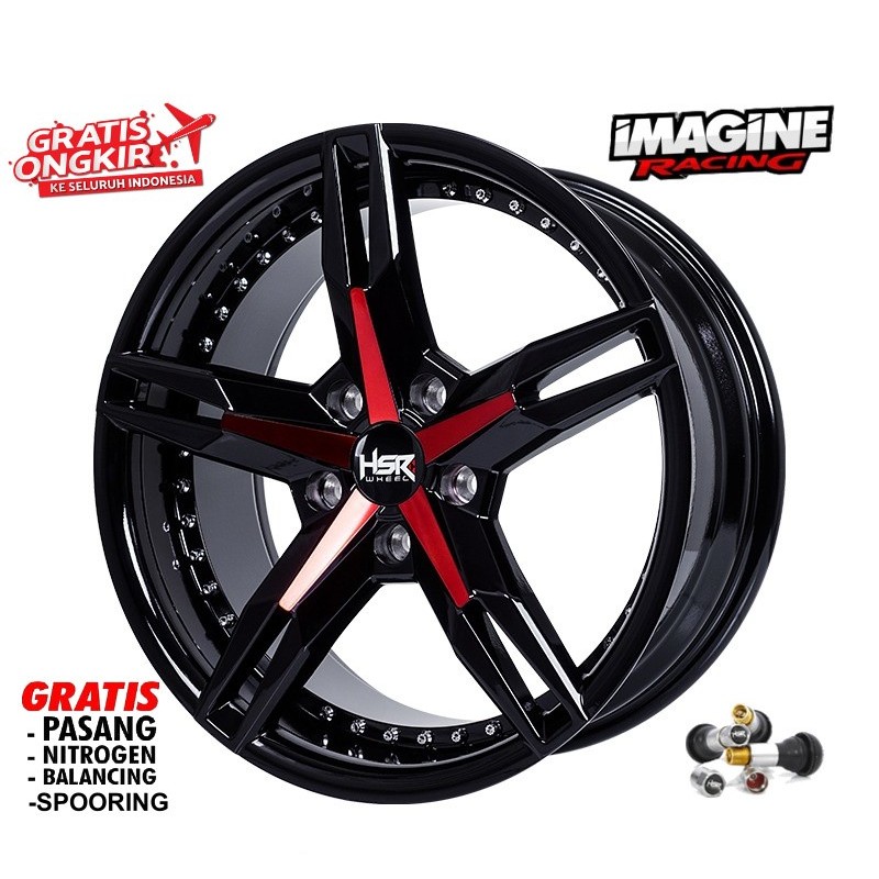 Jual VELG MOBIL RACING HSR KEUNIKAI R15 PCD 4X100/4X114,3 VIOS JAZZ XENIA AVANZA YARIS CONFERO ...