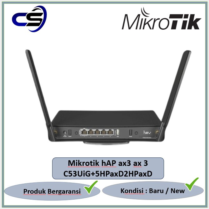 Jual Mikrotik Hap Ax3 Ax 3 C53uig 5hpaxd2hpaxd Shopee Indonesia