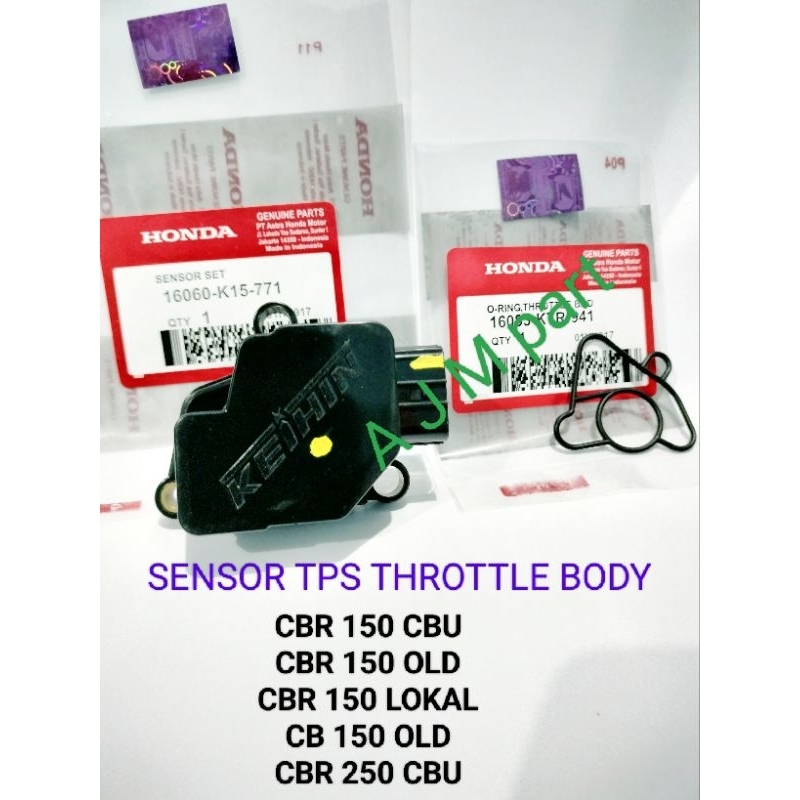 Jual SENSOR SET TPS DI THROTTLE BODY HONDA CBR 150 CBU CBR 150 LOKAL ...