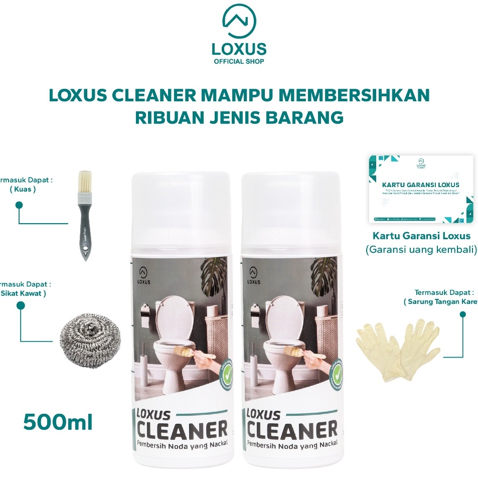 Jual Pusat Pembelian Loxus Cleaner Pembersih Kerak Toilet Kamar Mandi ...
