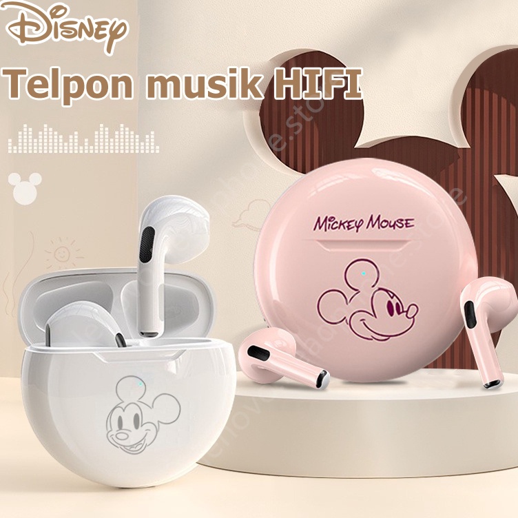 Jual 1 Ori Disney Pro6 Headset Nirkabel Bluetooth Earphone Lucu TWS ...