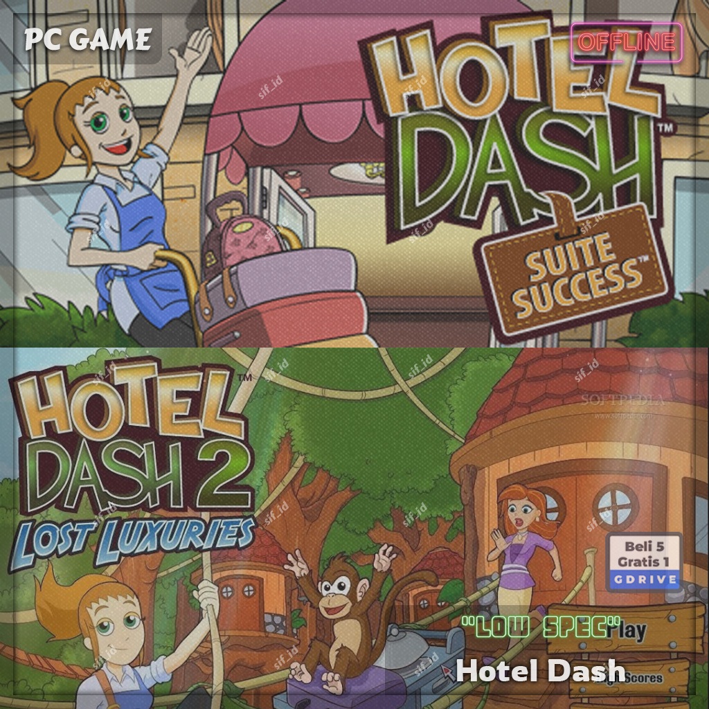 Jual Hotel Dash Koleksi - Hotel Dash 2 Lost Luxuries - Hotel Dash Suite ...