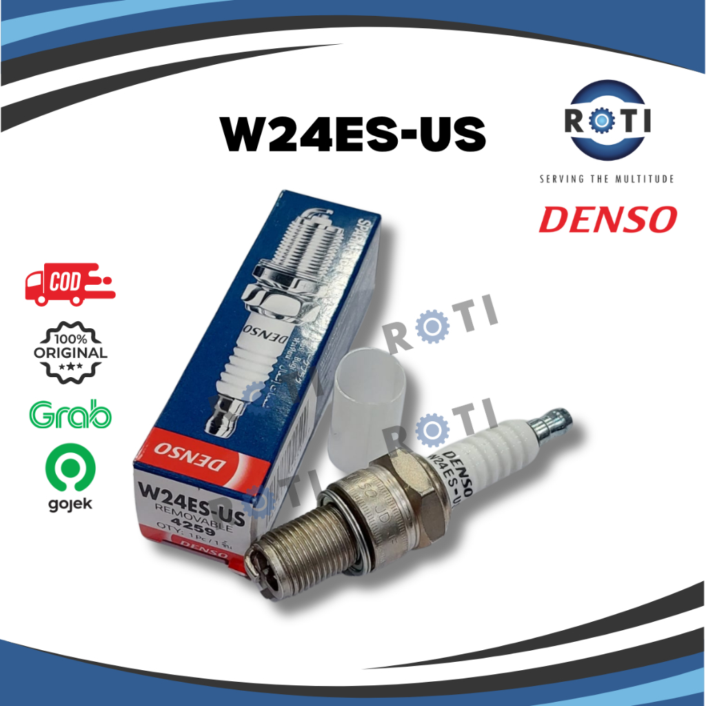 Jual W24ES-US BUSI NINJA 150 COOL 100 RX-Z RZ-R Y125Z TIARA NSR150 DENSO | Shopee Indonesia