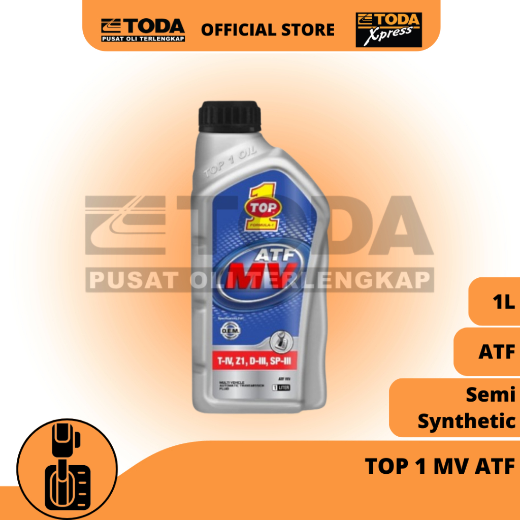 Jual Oli Transmisi Matic Top 1 MV ATF 1l Original | Shopee Indonesia