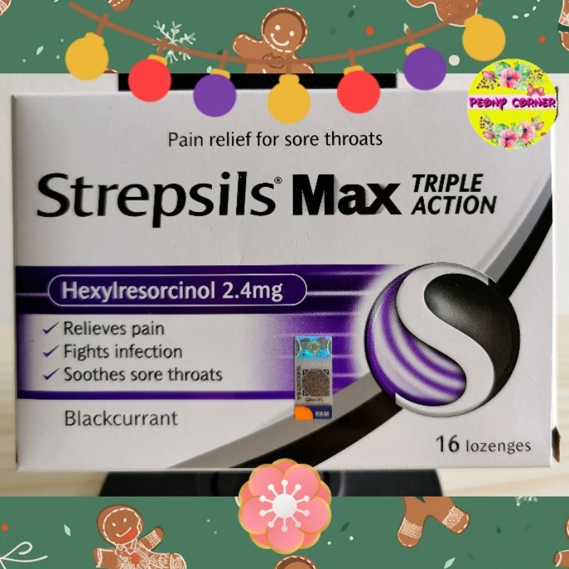 Jual Strepsils Max Triple Action 16 Lozenges | Shopee Indonesia