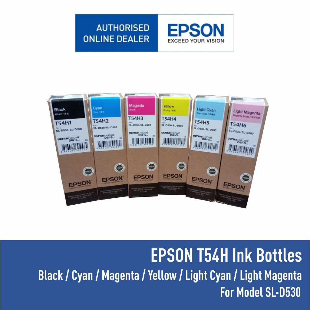 Jual Tinta Epson T54H T-54H T 54H - Tinta Printer Epson SureLab SL-D530 ...