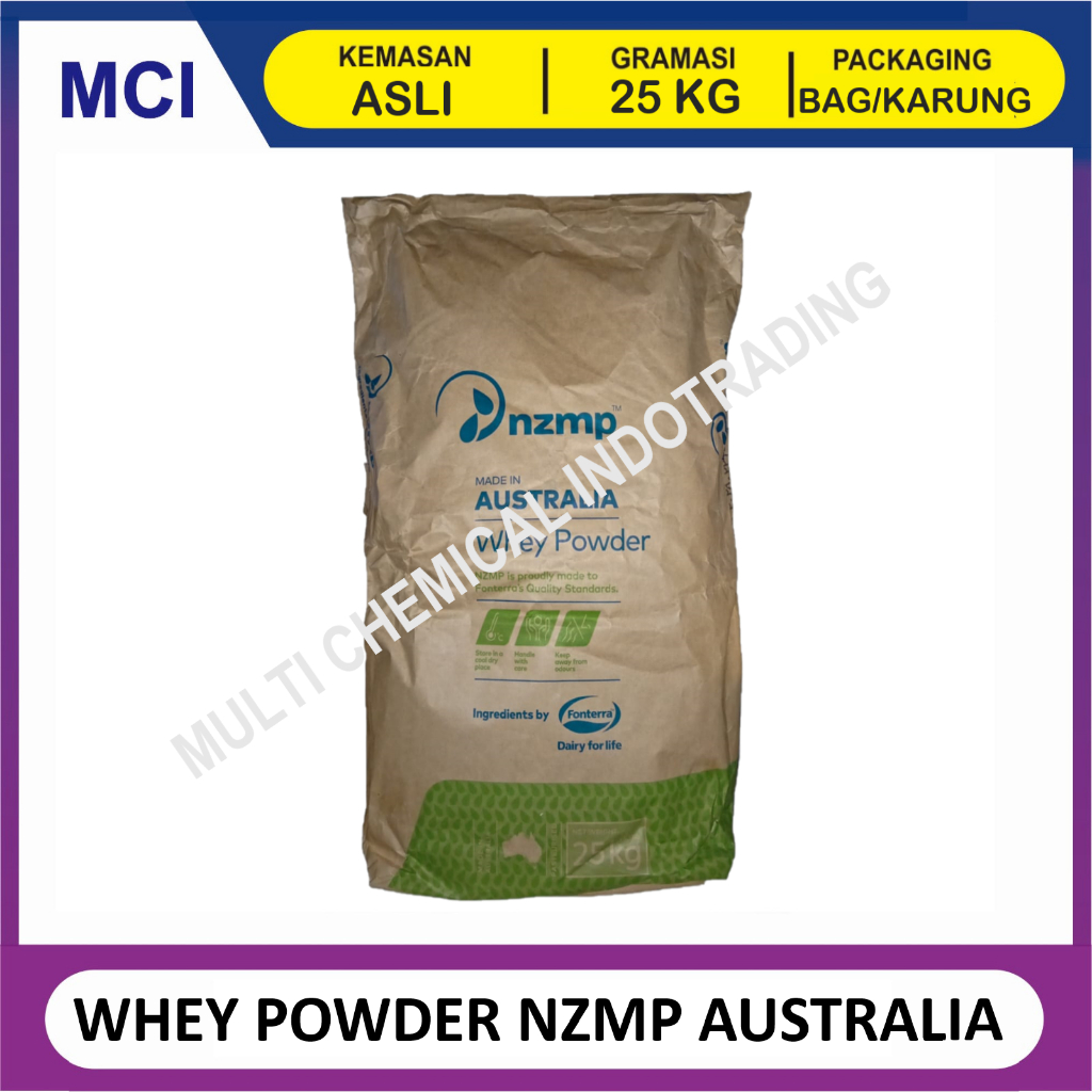 Jual WHEY POWDER NZMP AUSTRALIA SUSU BUBUK WHEY PROTEIN NZMP - 1 BAG 25 ...