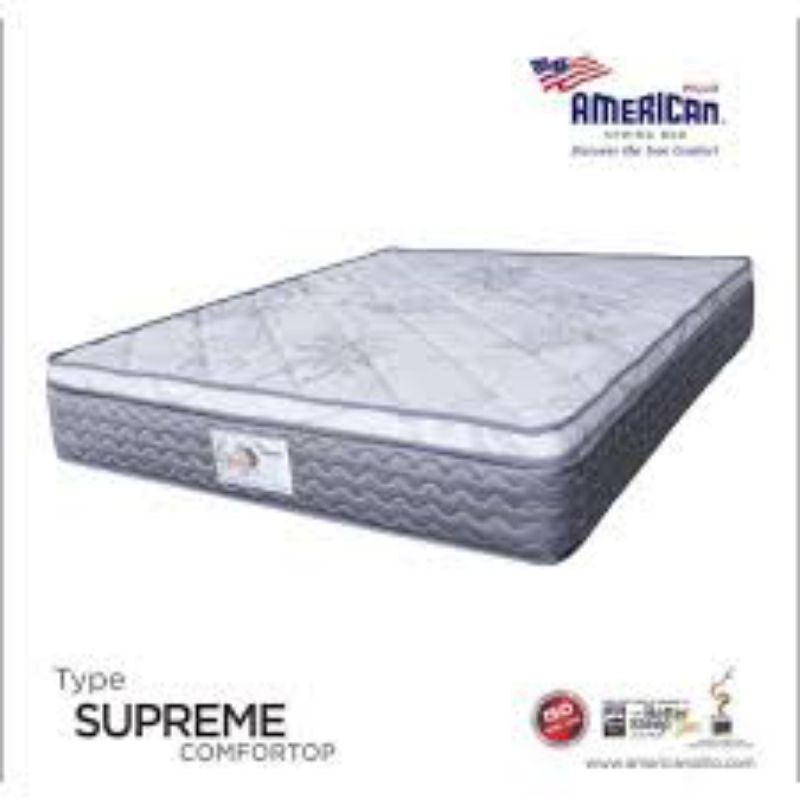 Jual spring bed american pillo spring bed tipe supreme comfort top ...