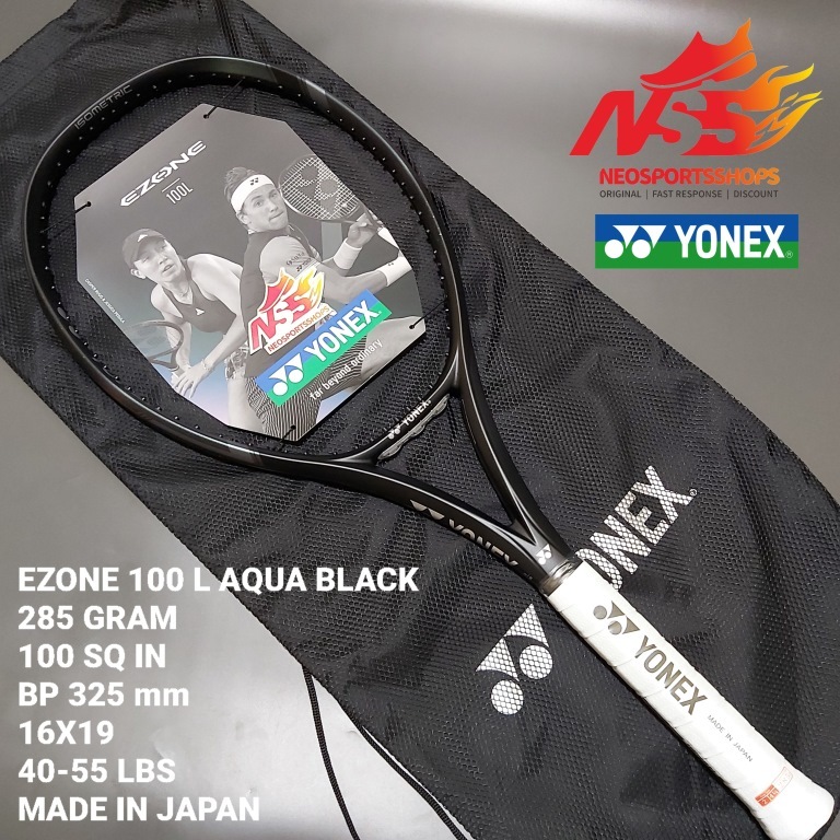 Jual Raket Tenis Yonex Ezone 100L / 100 L Aqua Black 2024 285 Gram Original | Shopee Indonesia