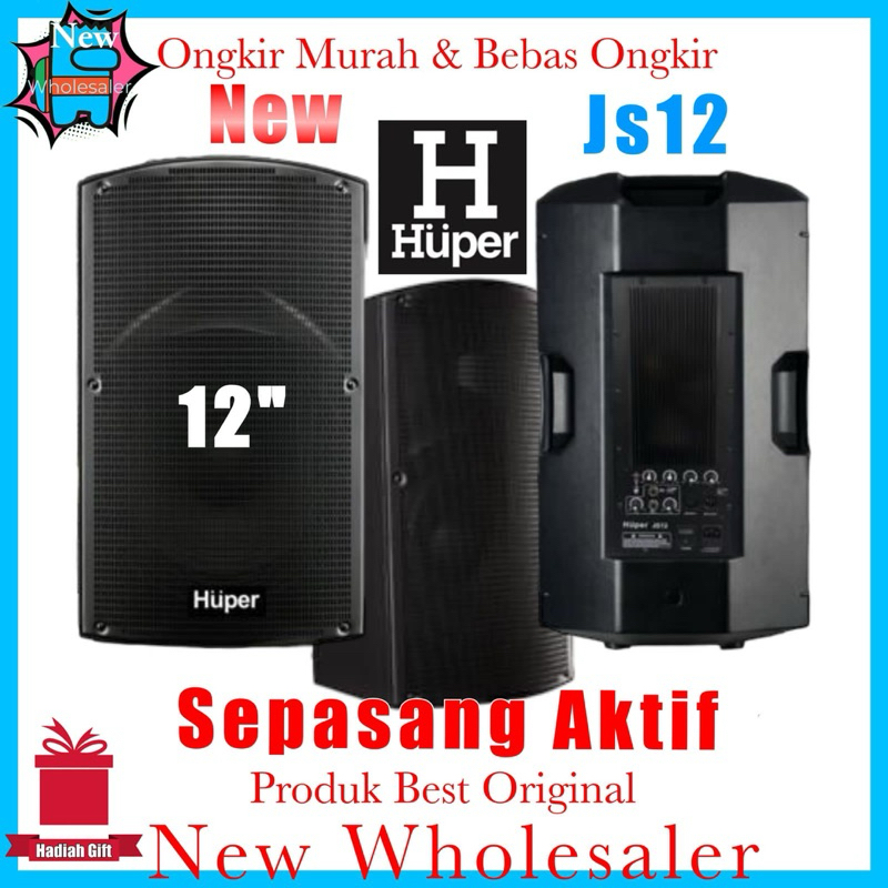Jual speaker Aktfi 12inch New Huper JS12 Original Resmi Sepasang Resmi | Shopee Indonesia