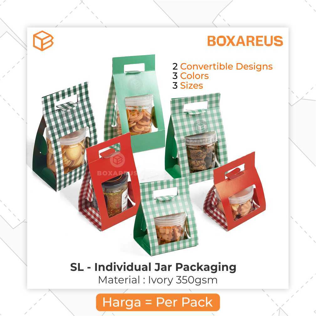 Jual Packaging Kue Kering Box Toples Satuan Tabung Jar Kotak Gagang ...