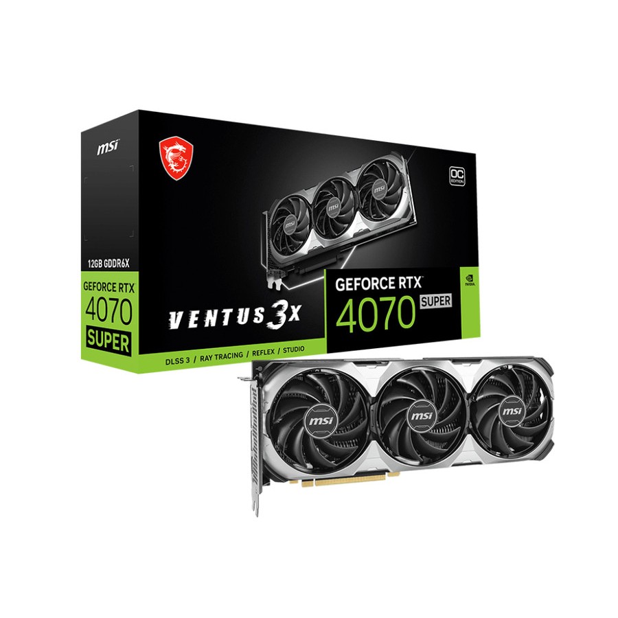 Jual MSI GeForce RTX 4070 SUPER 12GB VENTUS 3X OC | Shopee Indonesia