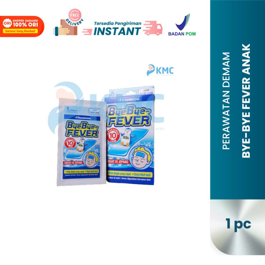 Jual Bye Bye Fever Anak 1 Lembar | Shopee Indonesia