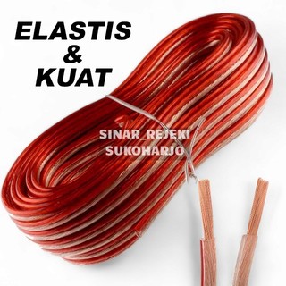 Jual Kabel Listrik Transparan Kabel Serabut 2x80 Roll 100 Meter FULL ...