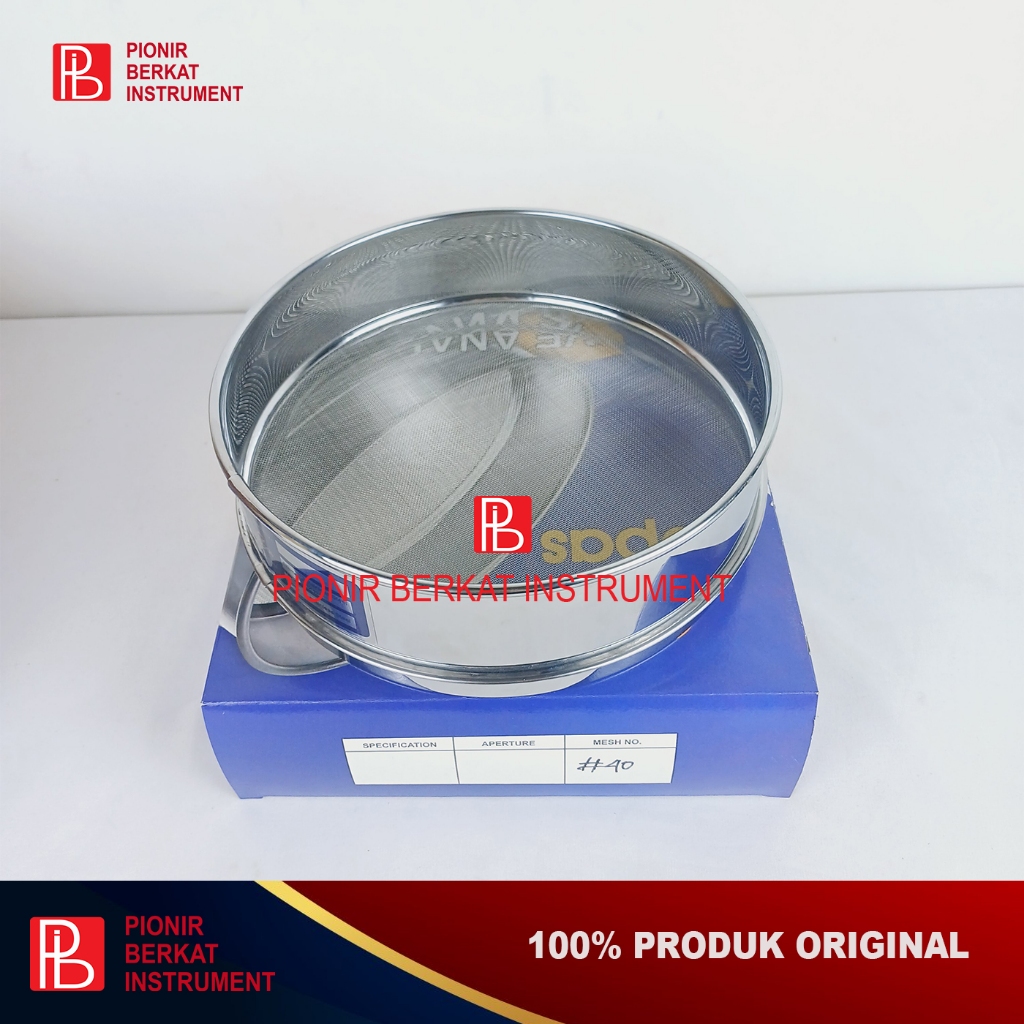 Jual Sieve Mesh 40, Saringan Mesh, Appature : 0.425 mm | Shopee Indonesia